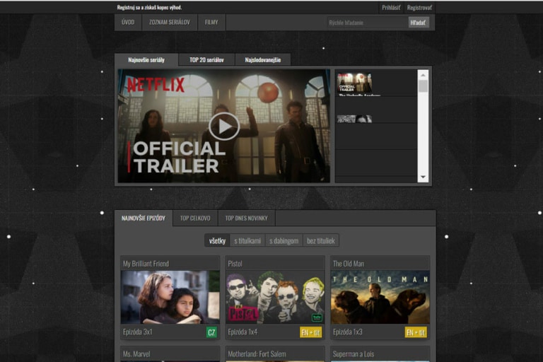 Bombuj si v 2025 ️ filmy a seriály zadarmo do TV a mobilu