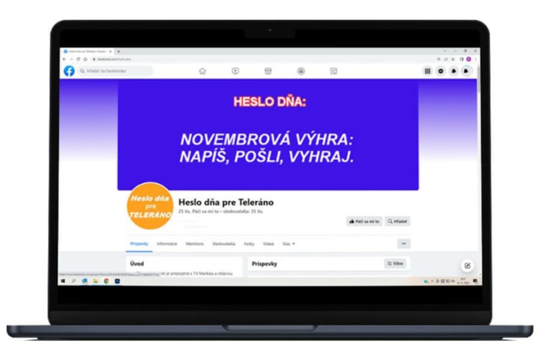 Teleráno heslo dňa 2026 ️ podmienky a aktuálne heslo