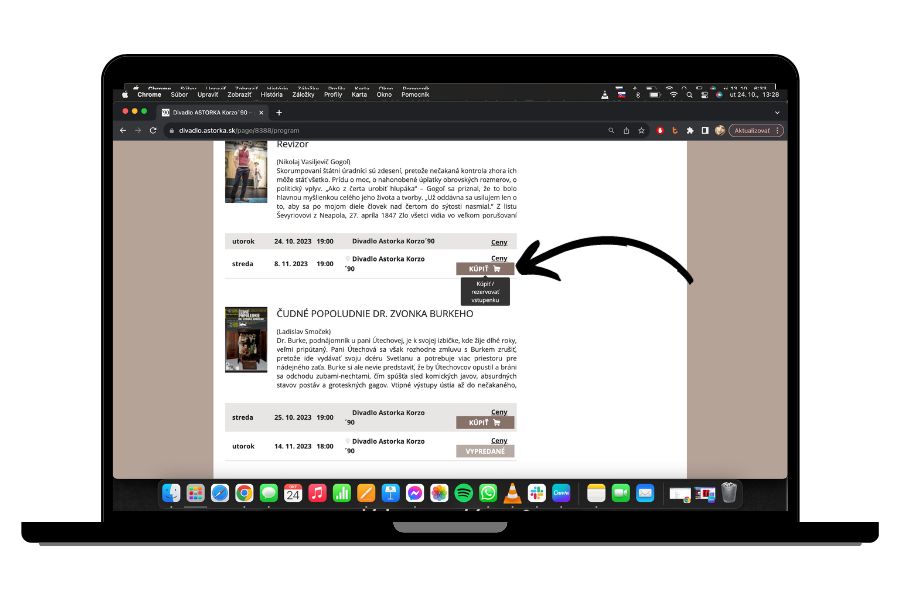 Divadlo Astorka ️ program, vstupenky, herci a recenzie